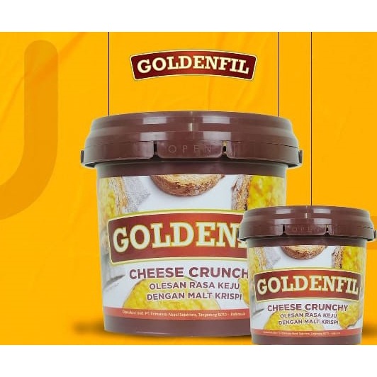 Jual Goldenfil cheese crunchy 1 kg selai keju kriuk | Shopee Indonesia
