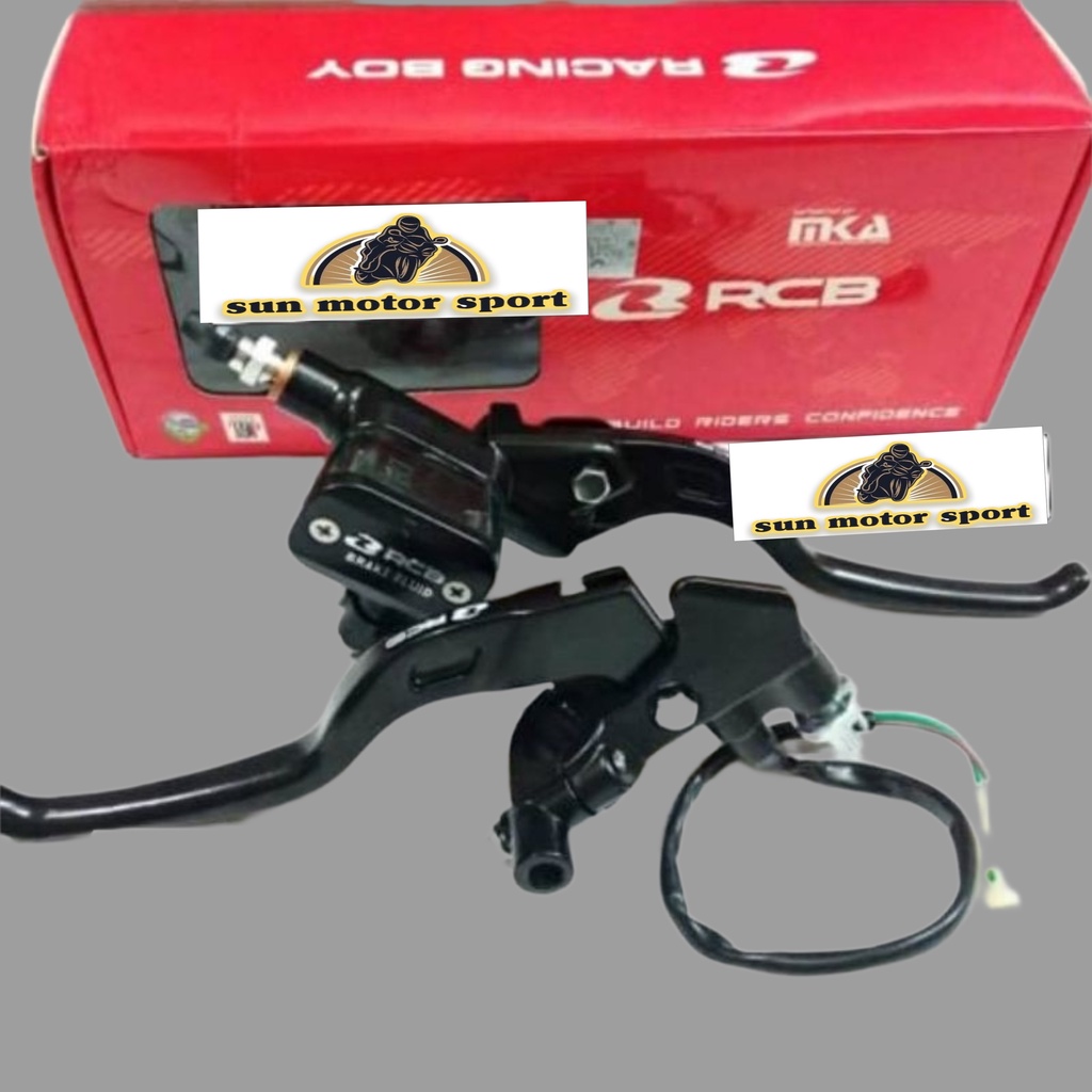 Jual master rem rcb kotak plus handle master kiri universal mio beat vario aerox lexi vixion cb ...