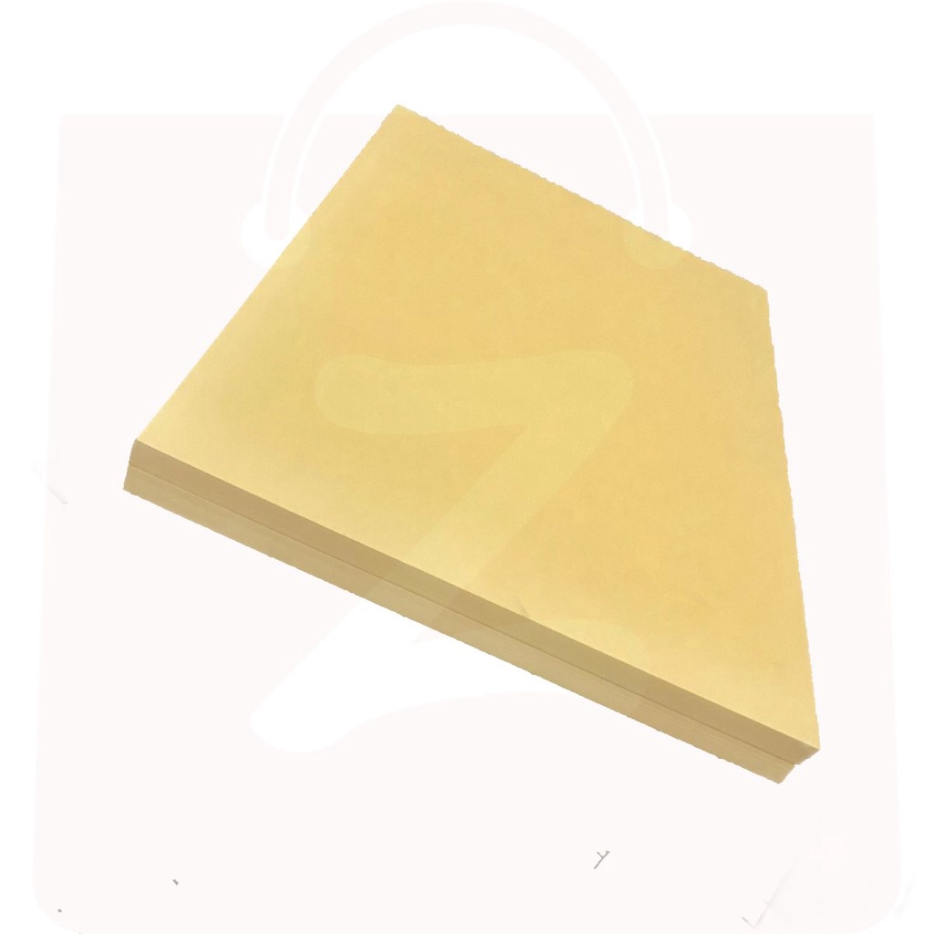 Jual Kertas BC Kuning Brief Card Paper Isi 50 Lembar 160g Professional ...