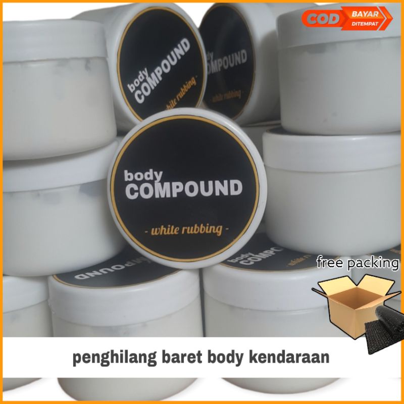 Jual Compound Kumpon Putih Penghilang Baret Body Mobil Motor / Kompon ...