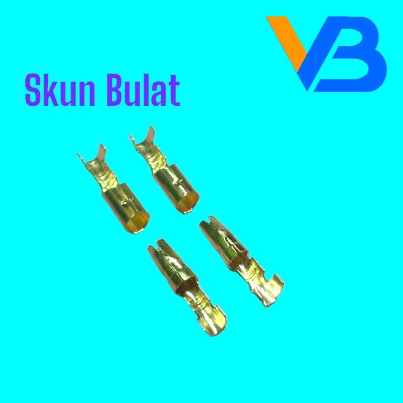 Jual Skun Bulat Male Female Skun Kabel Motor Mobil Sekun Bulat Sekun ...