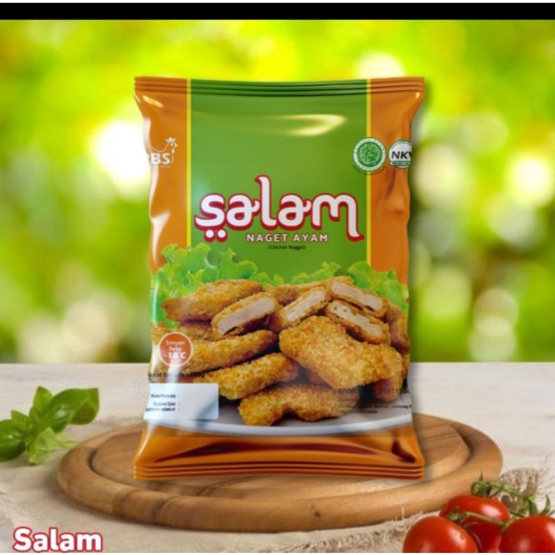 Jual chicken nugget naget ayam salam 500 gram | Shopee Indonesia