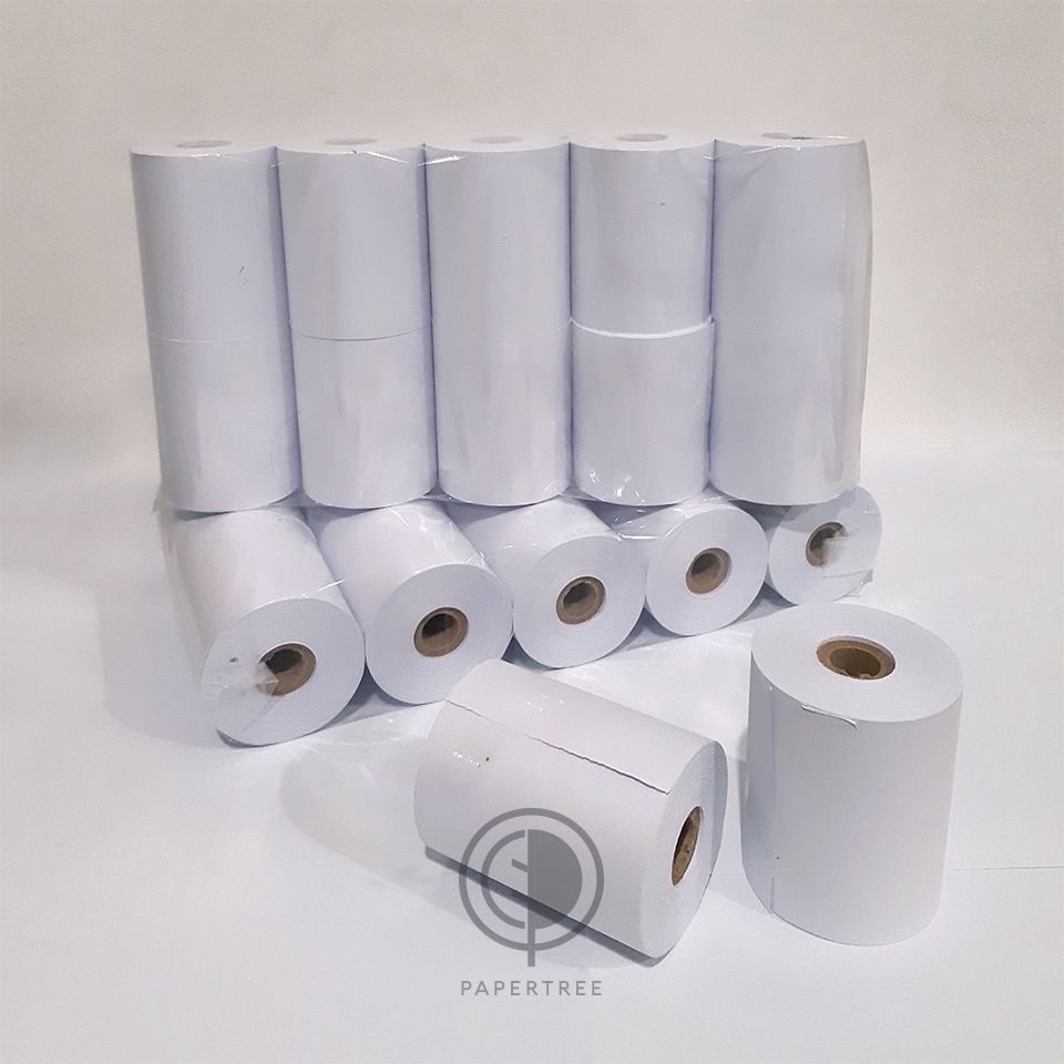 Jual [PACK/10Rolls] Paper Roll / Kertas Struk Kasir 75x60mm NCR 1 Ply ...