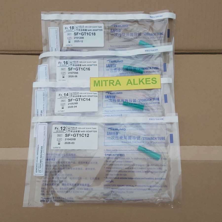 Jual NGT Terumo STOMACH TUBE. NGT Trumo Selang Makan. | Shopee Indonesia