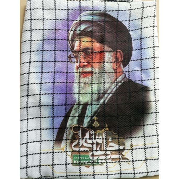 Jual Syal / Kain Sorban Bergambar Ayatullah Sayyid Ali Khamenei dari ...