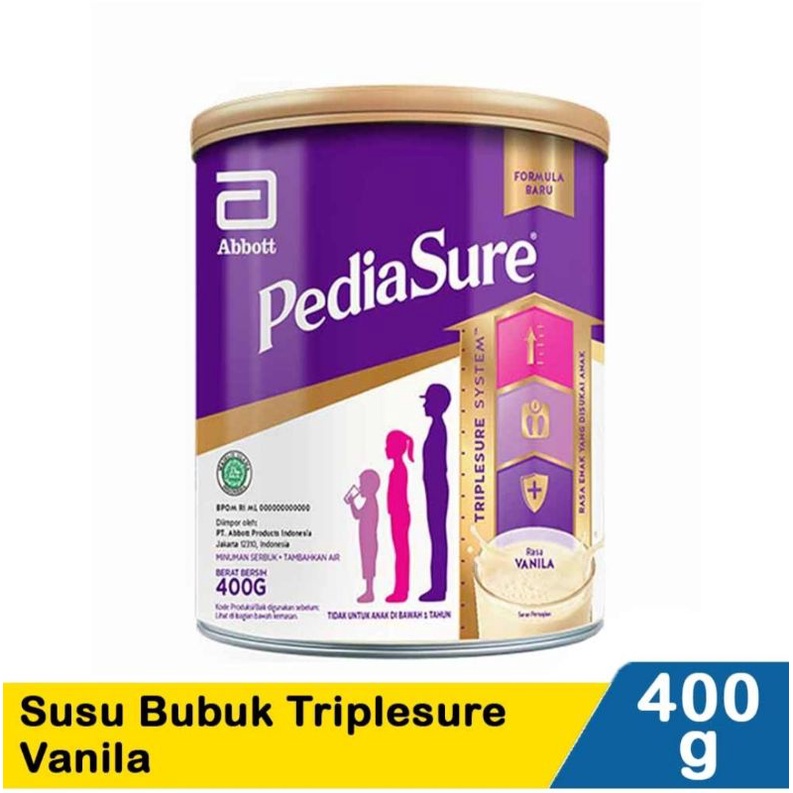 Jual Pediasure Triplesure Vanila, Coklat, Clasic Milky, Madu 400 g | Shopee Indonesia