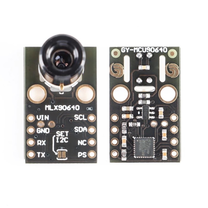 Jual MLX90640 Sensor Kamera Thermal Suhu, 32×24 Pixels, FOV 55° - Promo ...
