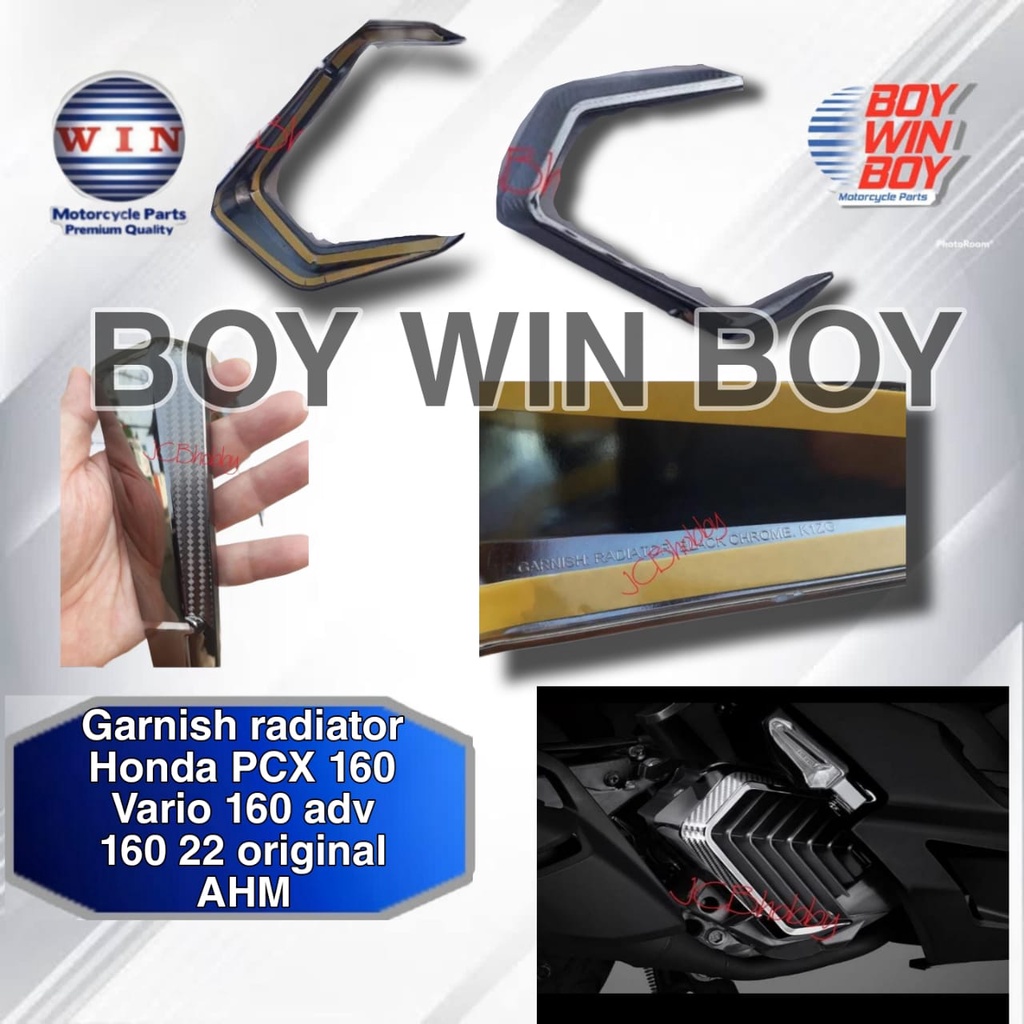 Jual Garnish Radiator Honda PCX 160 Vario 160 ADV 160 2022 original AHM ...