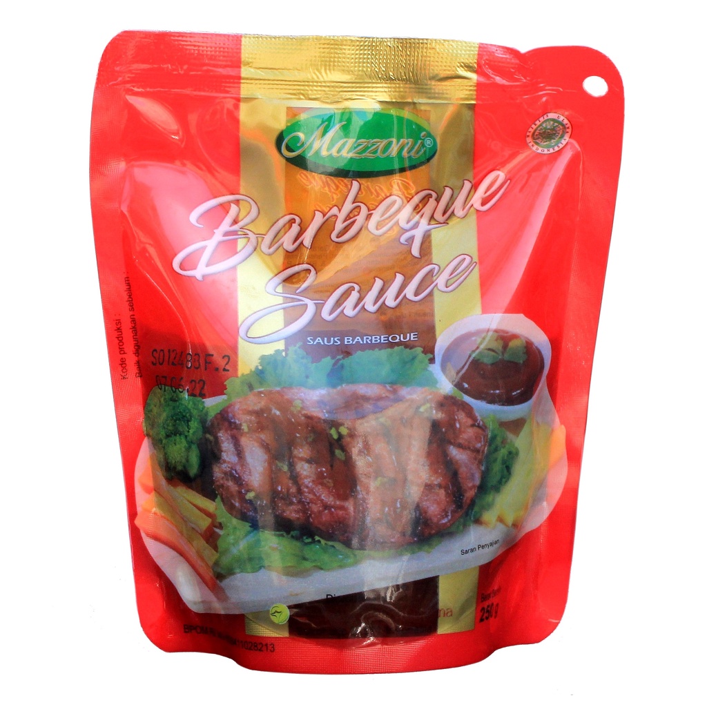 Jual Mazzoni Barbeque Sauce 250gr – Saus BBQ | Shopee Indonesia