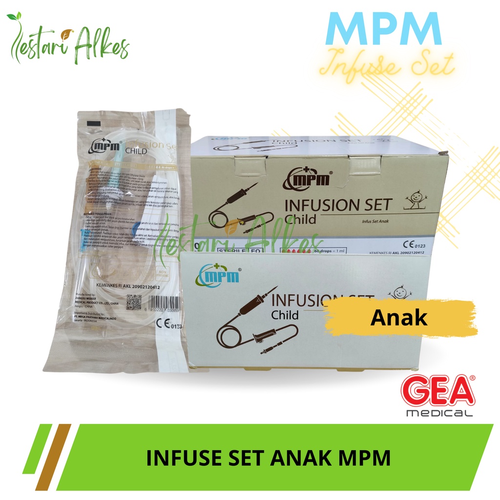Jual infuse set Anak Gea / Selang infus | Shopee Indonesia