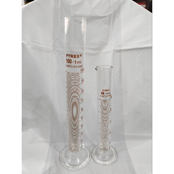 Jual PYREX gelas ukur 50ml 100ml alat laboratorium | Shopee Indonesia