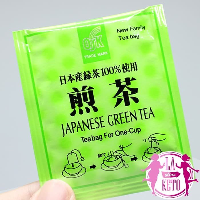 Jual OSK Japanese Green Tea/teh hijau/keto/ @25 Sachet | Shopee Indonesia