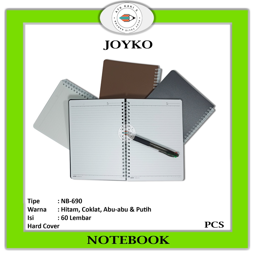 Jual JOYKO - Notebook / Buku Catatan NB-690 - Pcs | Shopee Indonesia