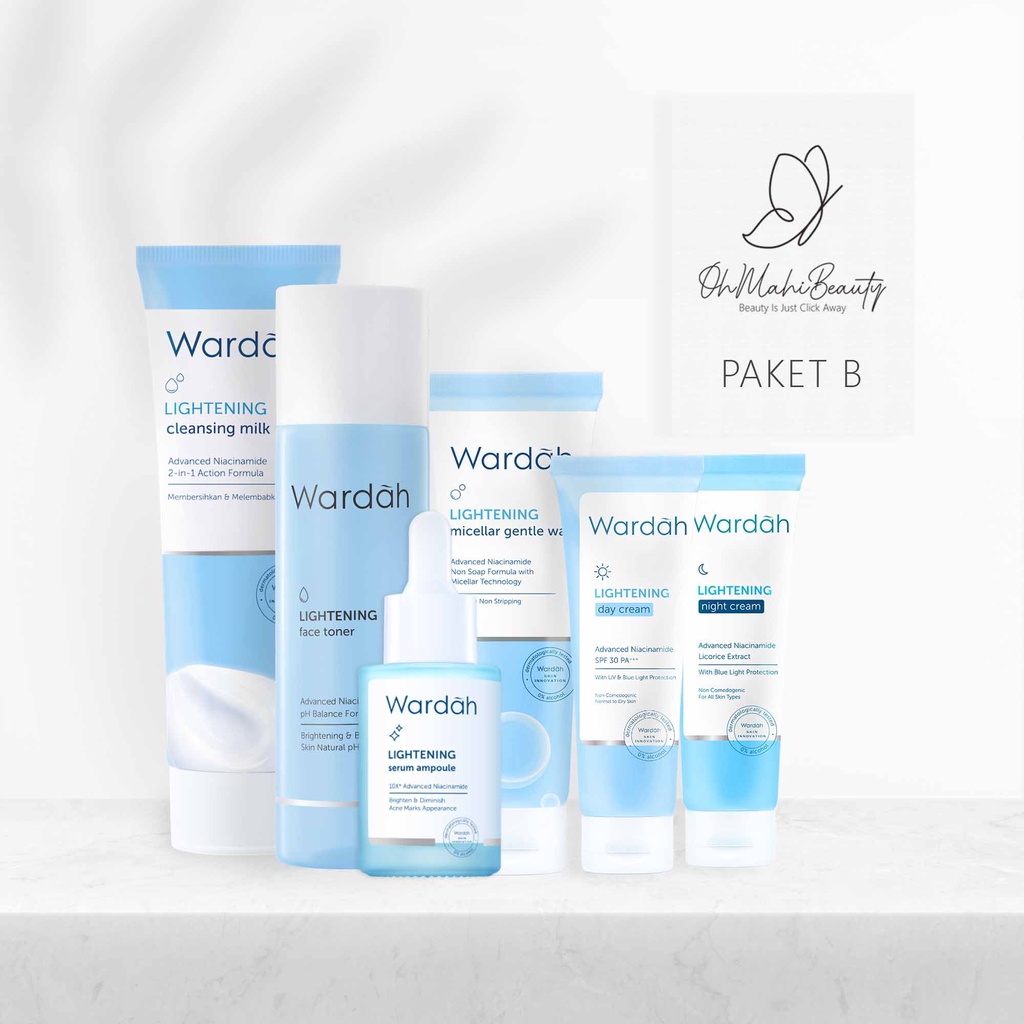 Jual Wardah Paket Lightening Series | Paket Wardah Lightening Series ...