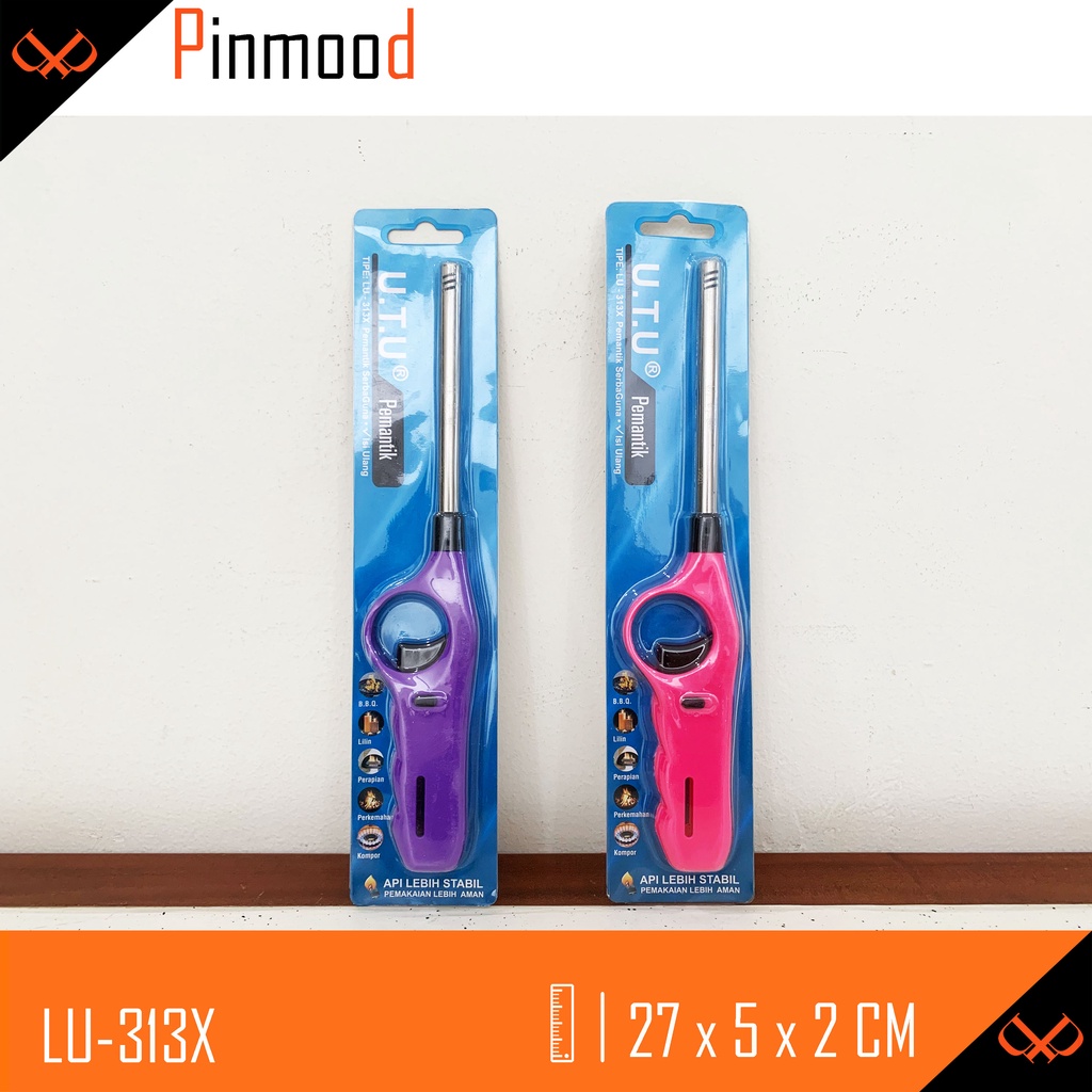 Jual PEMANTIK API / GAS LIGHTER LU-313X U.TU GAS KOMPOR KOREK MURAH ...