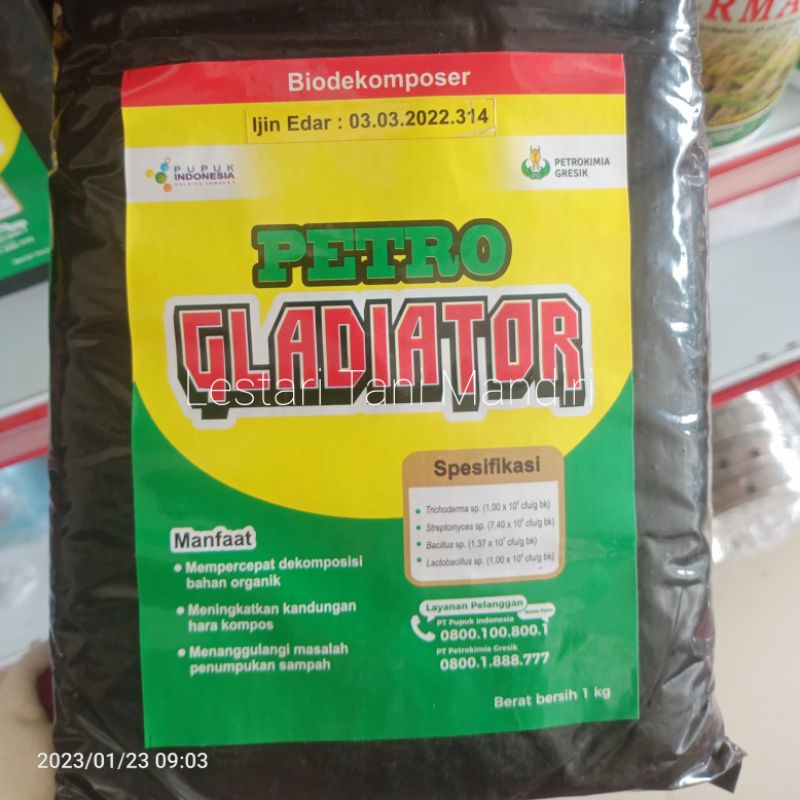 Jual Pupuk BioDekomposer PETRO GLADIATOR kemasan 1 kg | Shopee Indonesia