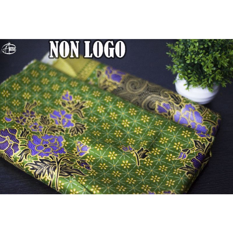 Jual kain batik muslimat NU bahan semi sutra halus dan lembut non logo ...
