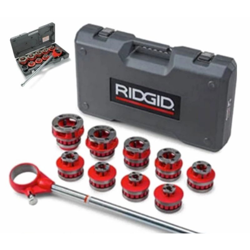 Jual Alat Snai/Snay Drat Pipa Manual Set RIDGID-Ratchet DieStok Senay ...