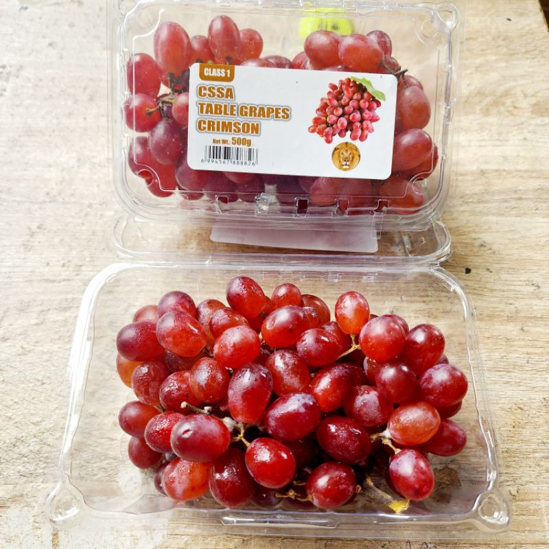 Jual Buah Anggur crimson 500gr | Shopee Indonesia