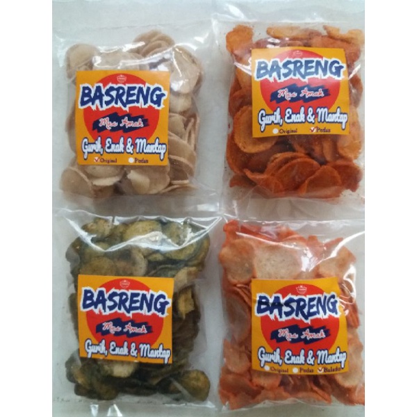 Jual Basreng / baso goreng "mas amak" All Varian rasa berat 120gr ...