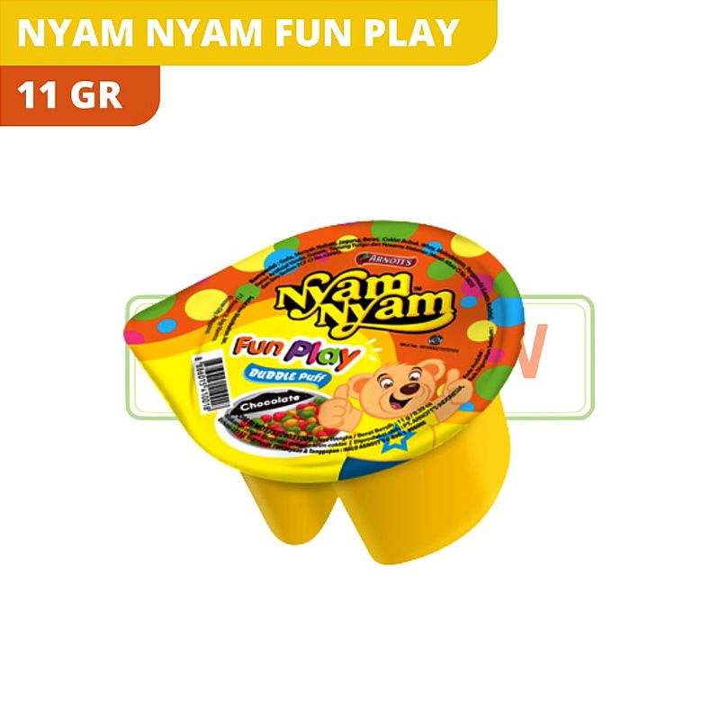 Jual Nyam Nyam Fun Play - Netto 11 gr x 12 pcs | Shopee Indonesia