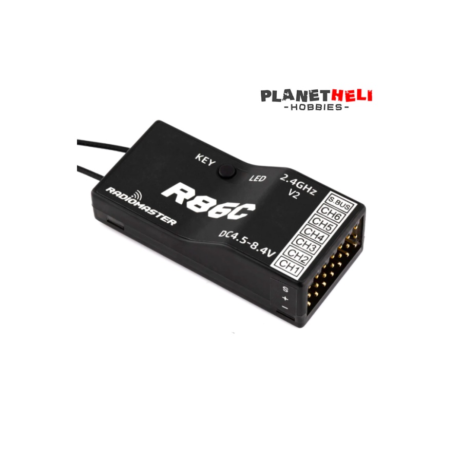 Jual Radiomaster R86C V2 - D8, D16 & SFHSS Compatible Receiver | Shopee ...