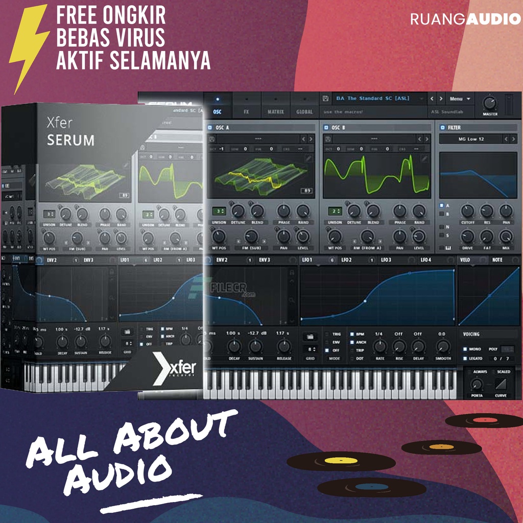 Jual Xfer Records Serum v2.0.16 VSTi Plug-In ( Full Activated ) | Shopee Indonesia