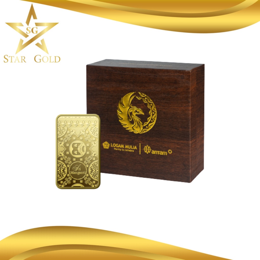 Jual Star Gold Emas Batik Srimanganti 10 Gram dan 20 Gram | Shopee ...
