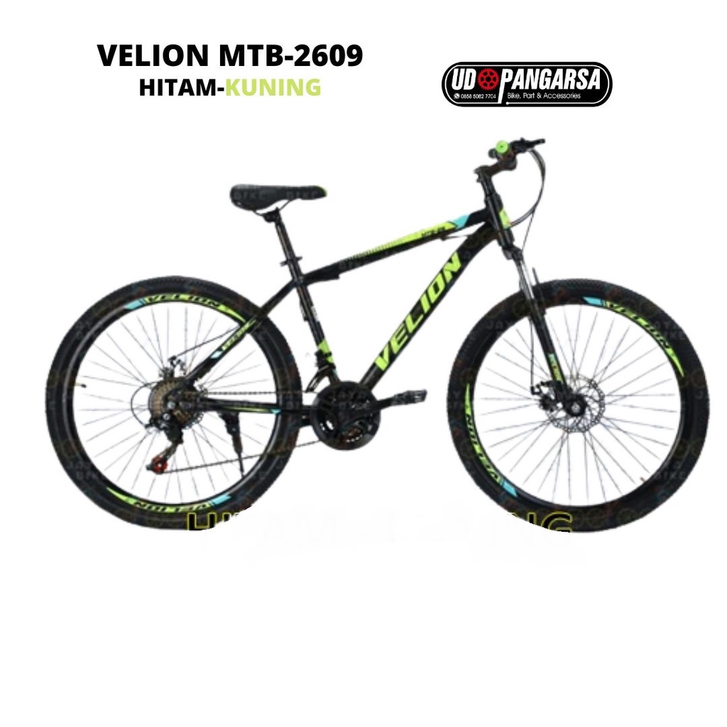 Jual SEPEDA GUNUNG SEPEDA MTB 26 INCH VELION 2609 | Shopee Indonesia
