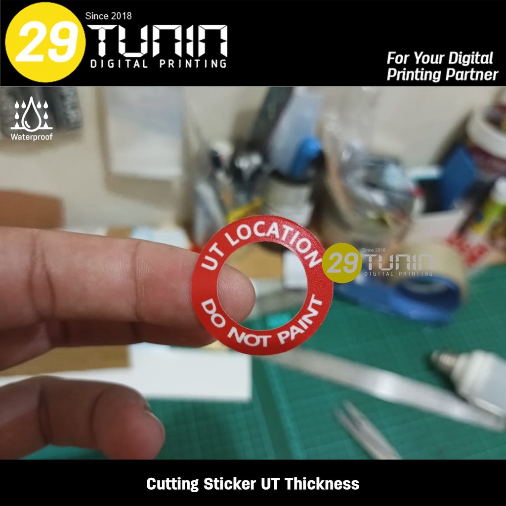 Jual Sticker Stiker UT location Thickness | Shopee Indonesia