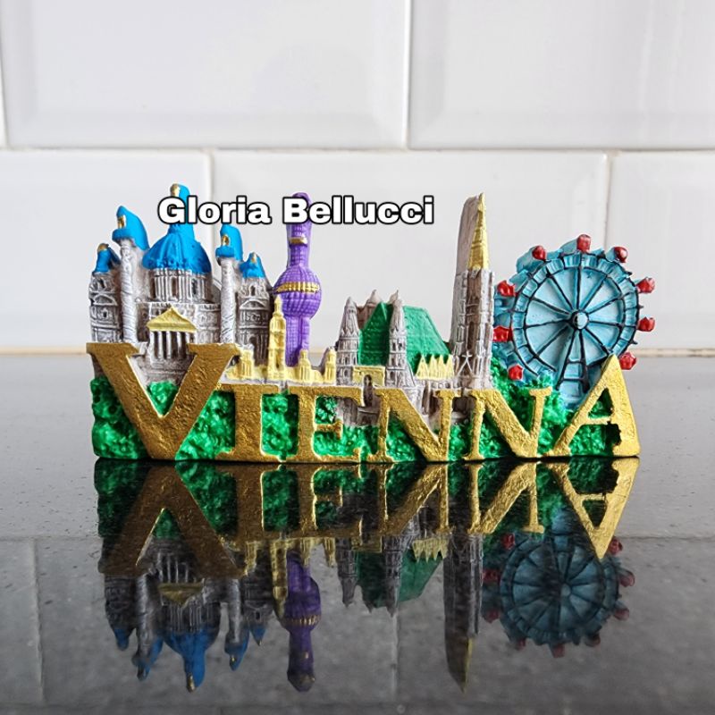 Jual souvenir vienna oleh oleh tempelan magnet kulkas negara wina ...