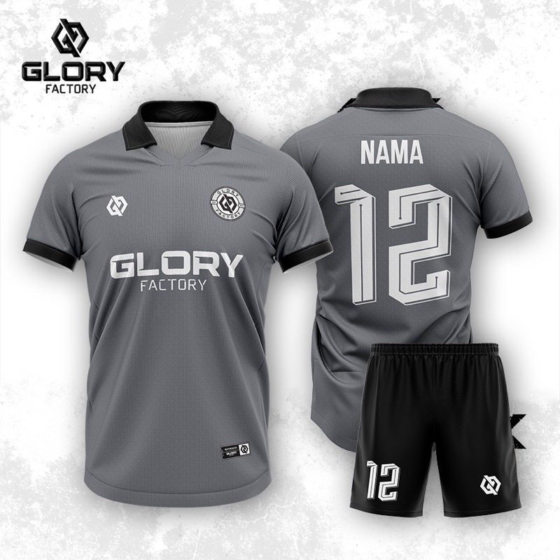 Jual Jersey Sepak Bola & Futsal Setelan Pria Sablon Polyplex Bahan ...