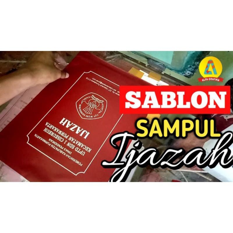 Jual BIAYA AFDRUK MAP SABLON | Shopee Indonesia