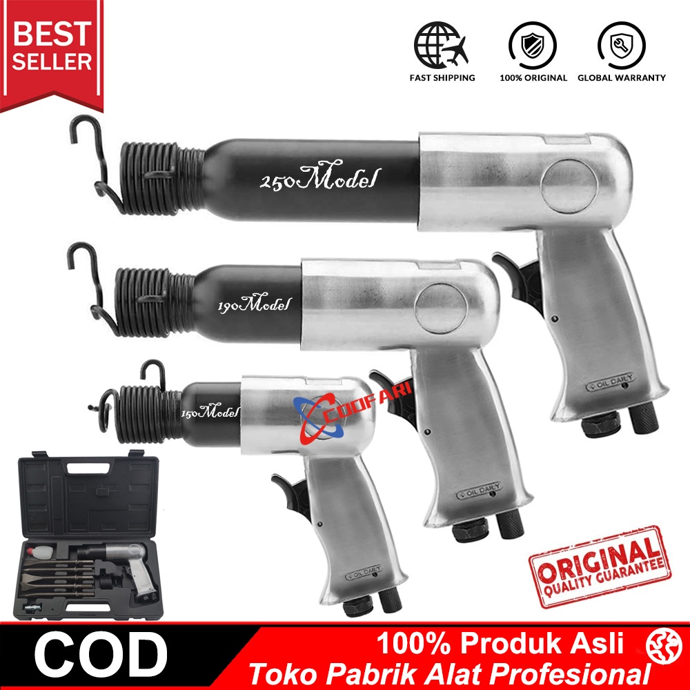 Jual Air Chipping Hammer Kit - Mesin Pahat Alat Berat Kompresor Udara Palu Pneumatik dengan ...