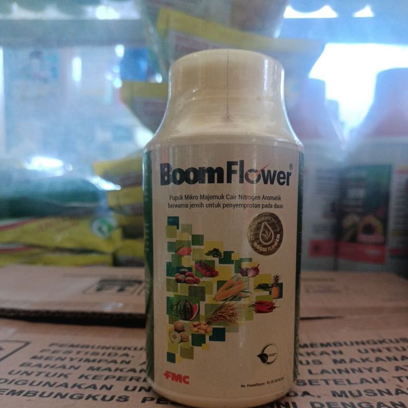 Jual Pupuk Mikro Majemuk Cair Boom Flower 250ml | Shopee Indonesia