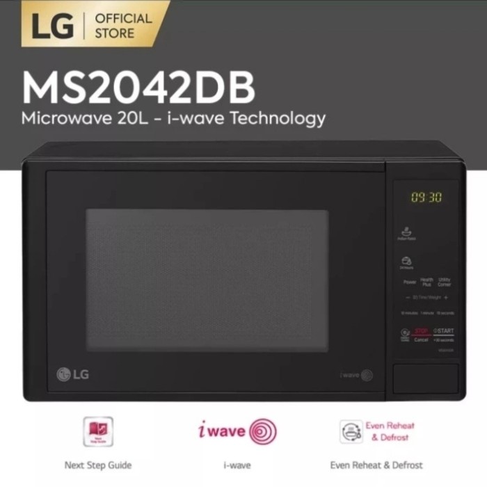 Jual Lg Microwave Ms2042Db 20 Liter Low Watt | Shopee Indonesia