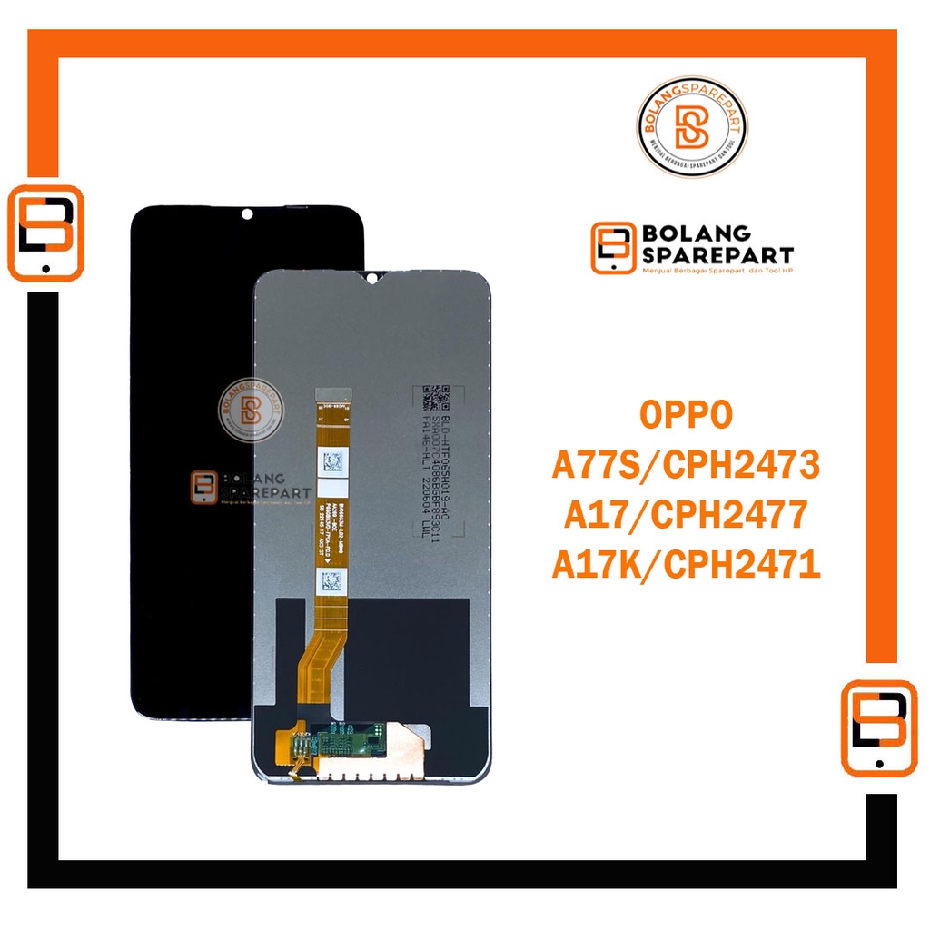 Jual LCD OPPO A77S / A17 / A17K + TOUCHSCREEN | Shopee Indonesia