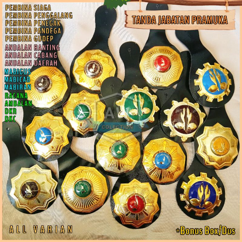 Jual TANDA JABATAN PRAMUKA ALL VARIAN MODEL TUMPUK | Shopee Indonesia