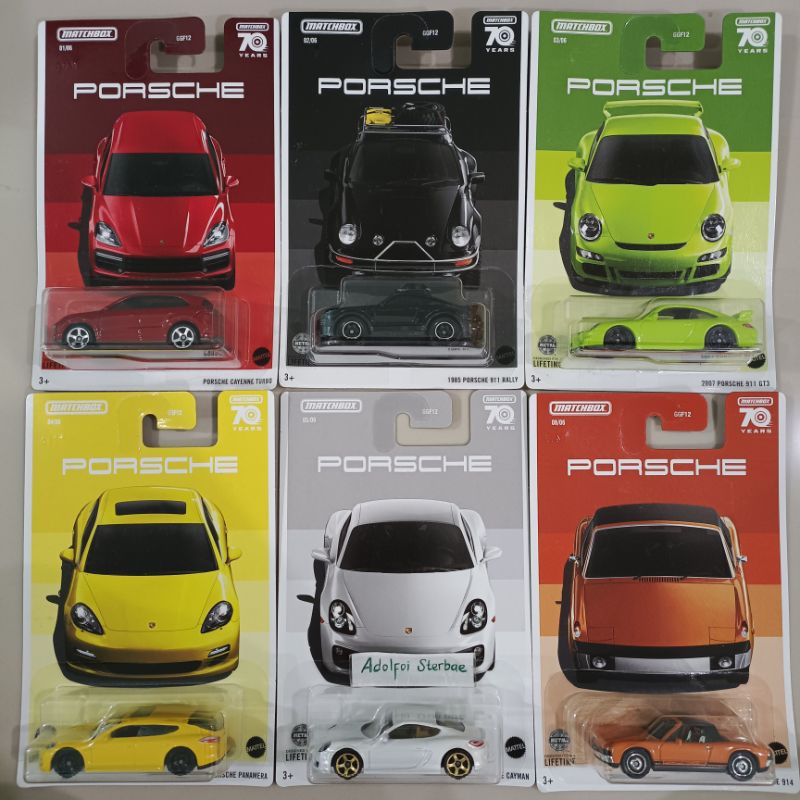 Jual matchbox porsche cayenne turbo 2007 porsche 911 gt3 1971 porsche ...