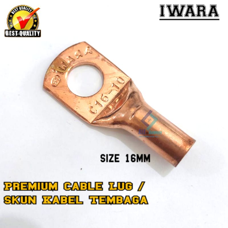 Jual IWARA cable Lug / Skun Kabel Tembaga | Shopee Indonesia