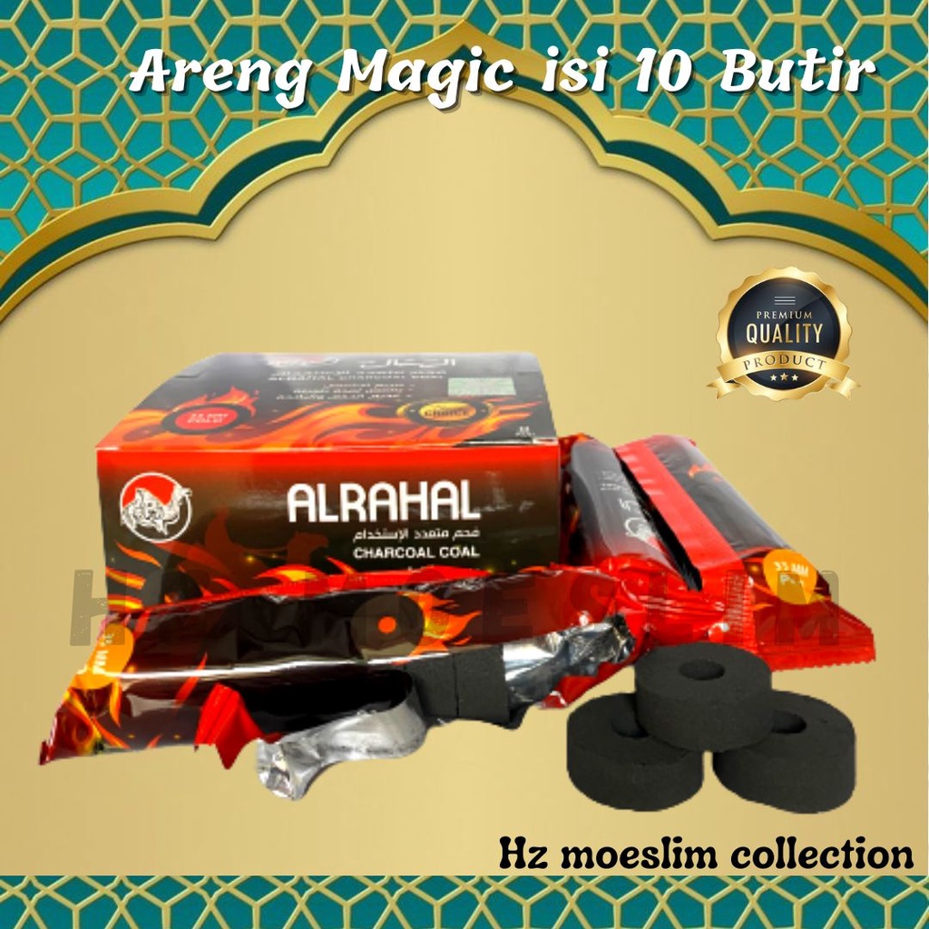 Jual Arang Magic / Arang Bukhur Arang Dupa Magic Al Rahal Charcoal 1 ...
