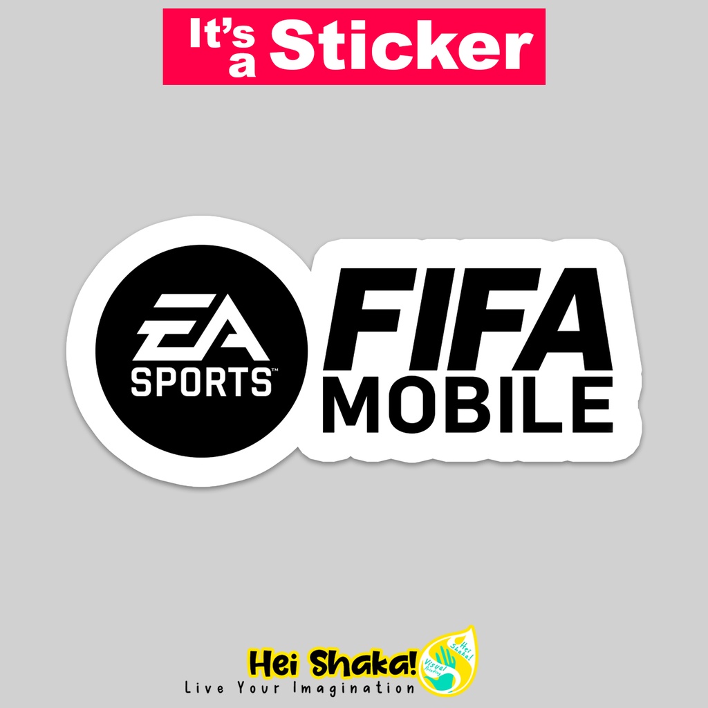 Jual Stiker Fifa Mobile Sticker Tempelan Logo Game Bahan Vinyl Anti Air ...