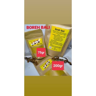 Jual Boreh / Boreh Bali /Masker Penghangat Badan/Parem /Parem Bali ...