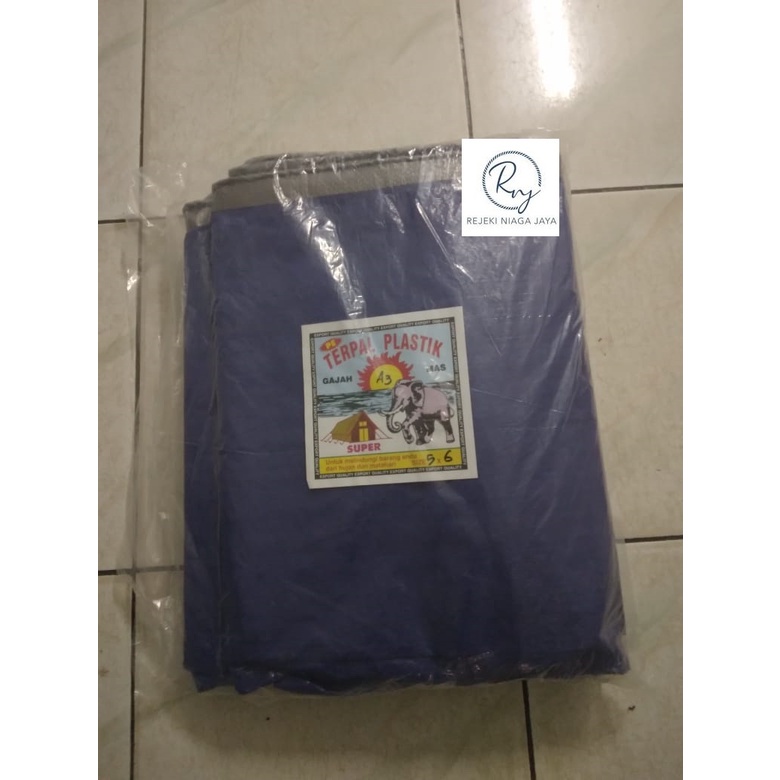 Jual Terpal Biru/Terpal Plastik/Terpal Tenda/Terpal Korea/Terpal PE Cap ...