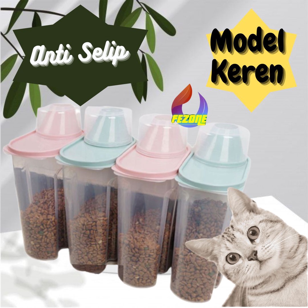 Jual Tumbler Tempat Makan Kucing Mangkuk Tempat Makan Cats FEZONE ...