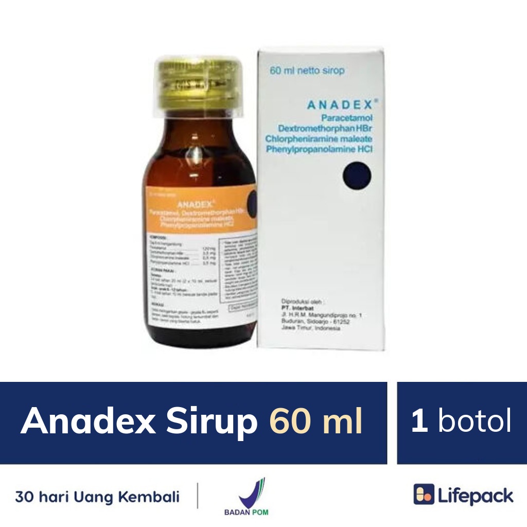 Jual Anadex Sirup dan Tablet | Shopee Indonesia