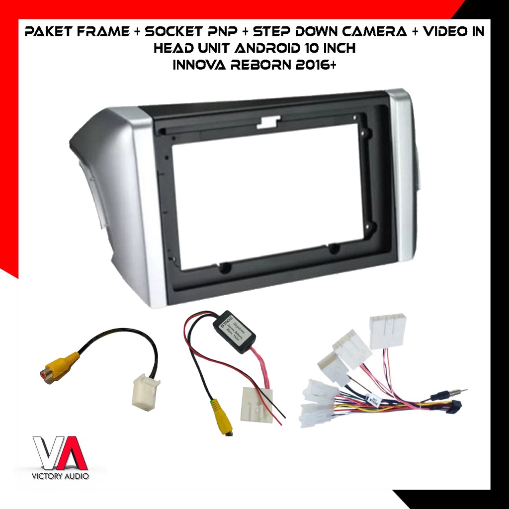 Jual Paket Frame Head Unit Android 9&10 Inch INNOVA REBORN 2016+ HIGH ...