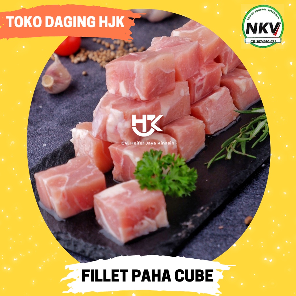 Jual Paha Ayam Potong CUBE Kemasan 1 KG | Shopee Indonesia