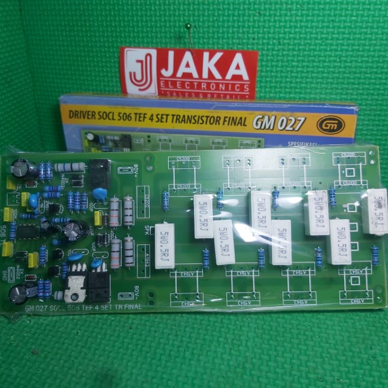 Jual Kit Driver SOCL 506 Tef 5 set Transistor Final GM 027 | Shopee Indonesia