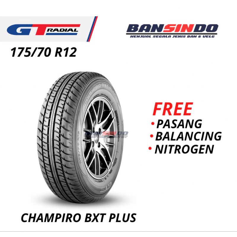 Jual Ban Mobil 175/70 R12 GT Champiro BXT Plus | Shopee Indonesia